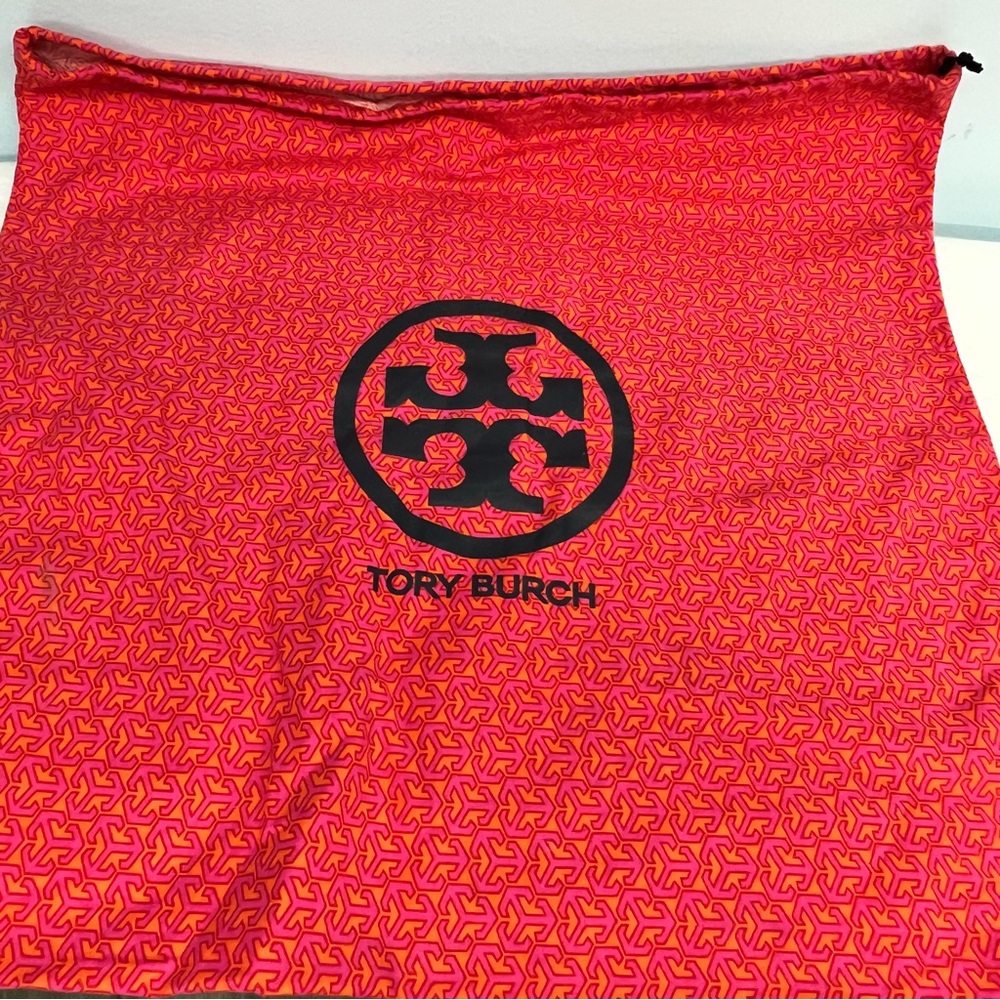 Tory Burch Drawstring Logo Dustbag Large - Gem